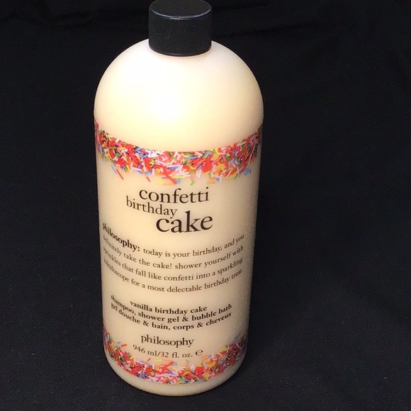 Philosophy | Bath | Philosophy Confetti Birthday Cake Shampoo Shower ...